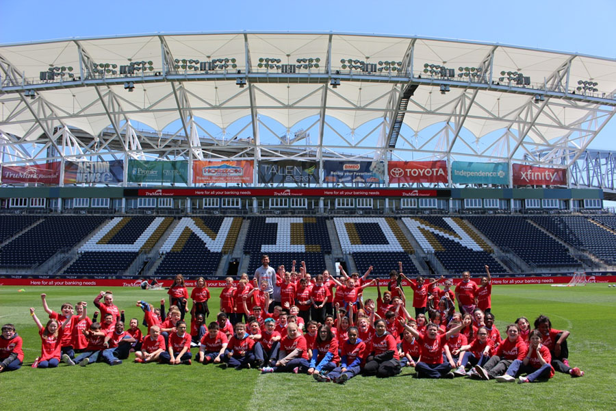 100 Hackett Students Participate in Soccer Clinic with Philadelphia ...